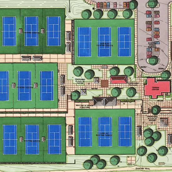 LaFortune Tennis Center - Planning Design Group