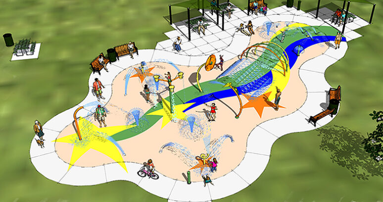 Jackson Park Splash Pad - Planning Design Group